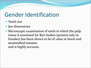 Forensic Odontology.ppt | Oral care | Personal Care