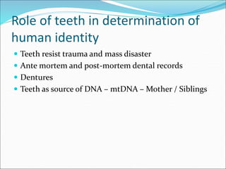 Forensic Odontology.ppt | Oral care | Personal Care