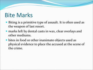 Forensic Odontology.ppt | Oral care | Personal Care