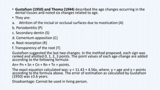forensic odontology.pptx | Dental Health | Diseases and Conditions