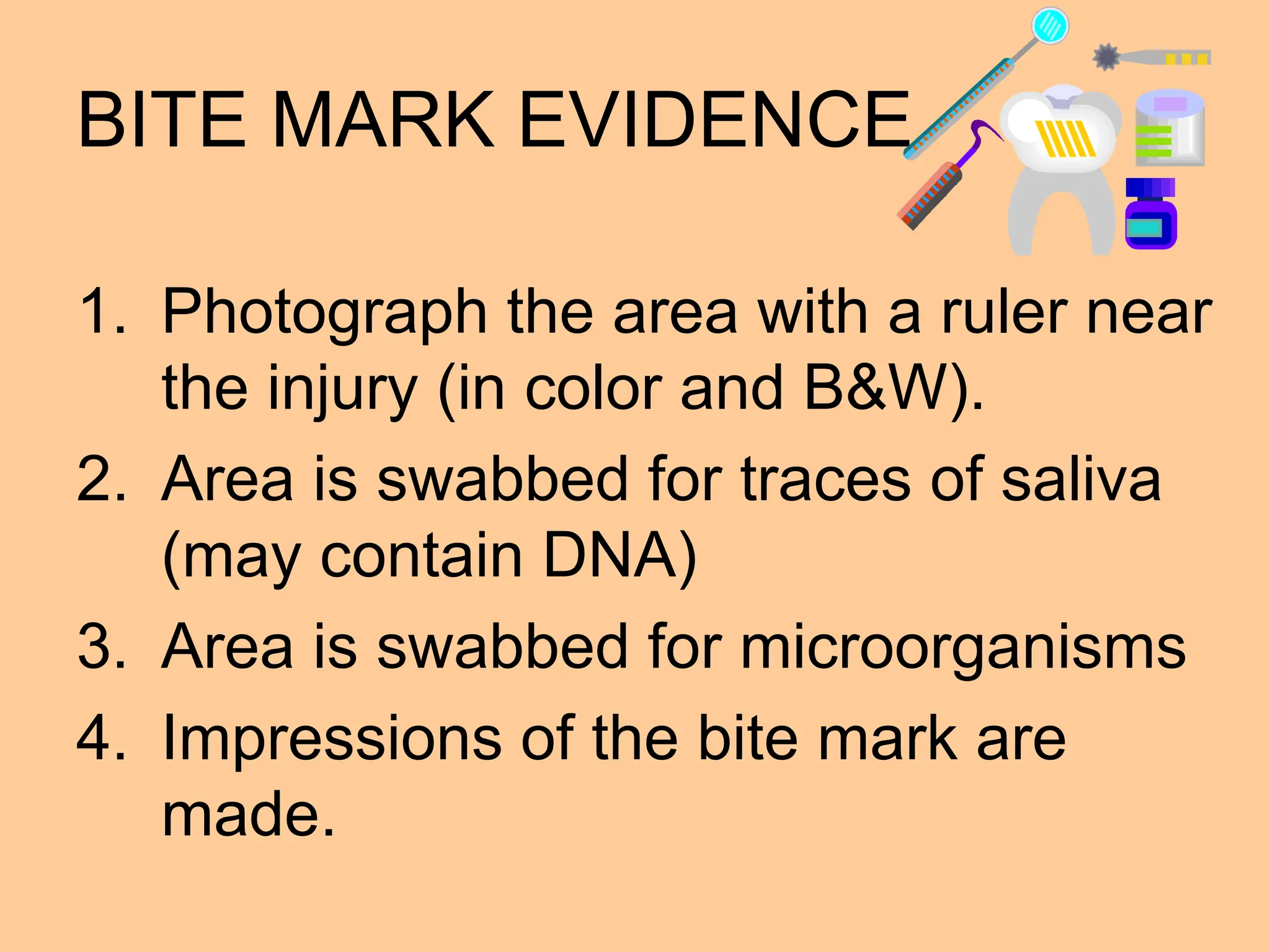 FORENSIC ODONTOLOGY for personal identification | PPT
