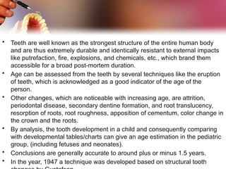 FORENSIC ODONTOLOGY AND PATTERNS DETAIL.pptx