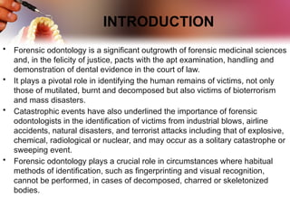 FORENSIC ODONTOLOGY AND PATTERNS DETAIL.pptx