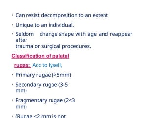 Forensic Odontology ROLE IN ORAL PATHOLOGY | PPTX