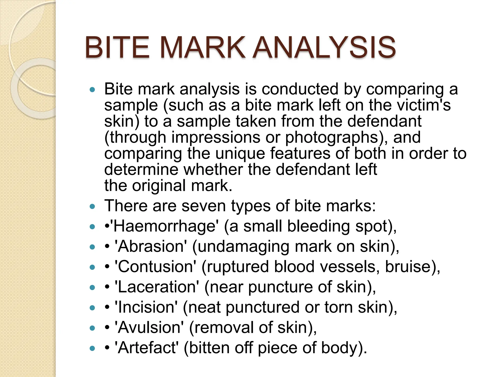 FORENSIC ODONTOLOGY CASE IN INDIA.pptx.. | PPTX
