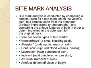 FORENSIC ODONTOLOGY CASE IN INDIA.pptx.. | PPTX