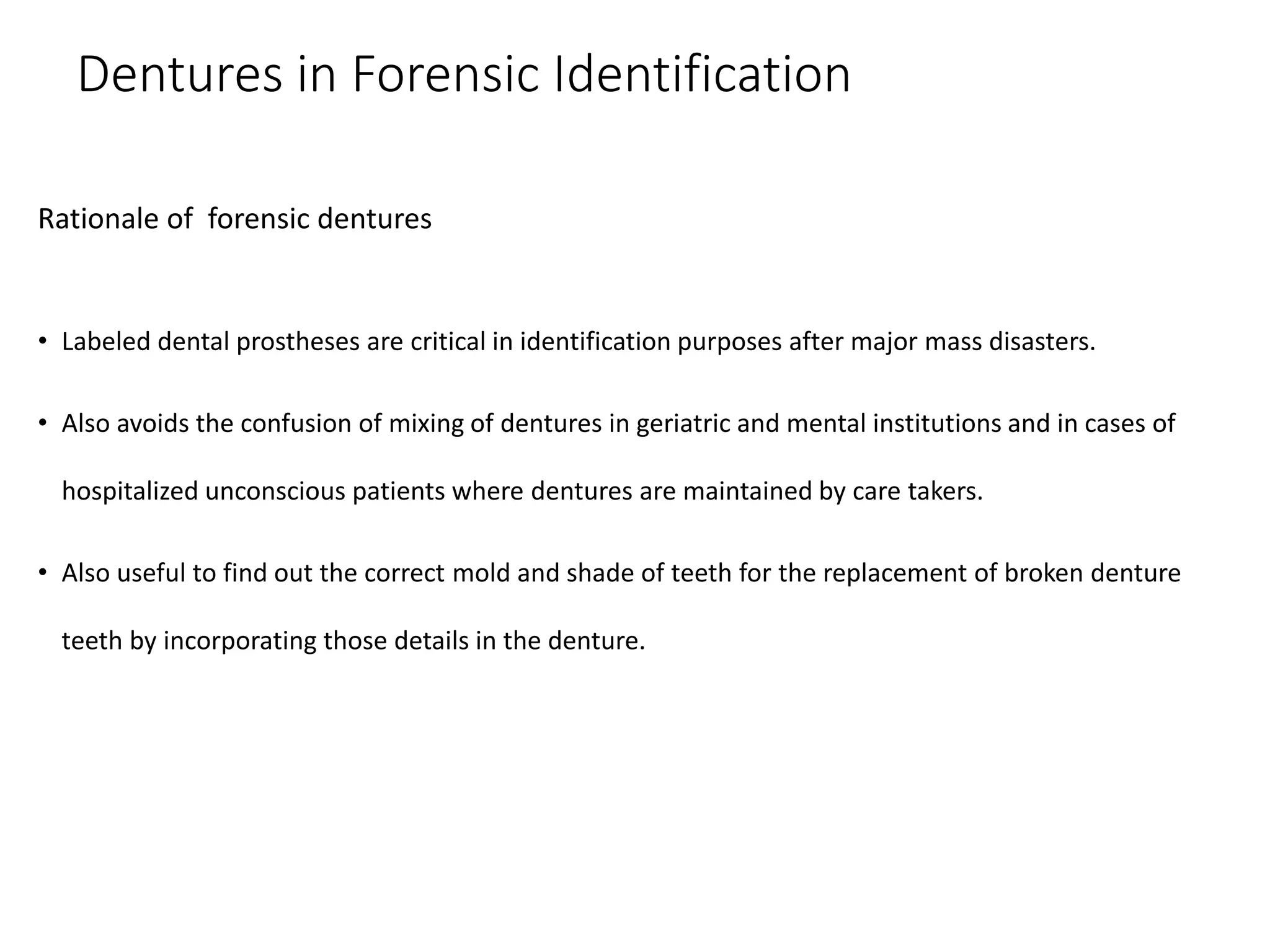 Forensic odontology part 1 | PPTX