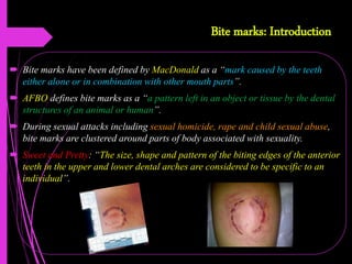 Forensic odontology ppt | PPTX | Dental Health | Diseases and Conditions