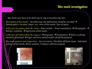 Forensic odontology ppt | PPTX | Dental Health | Diseases and Conditions