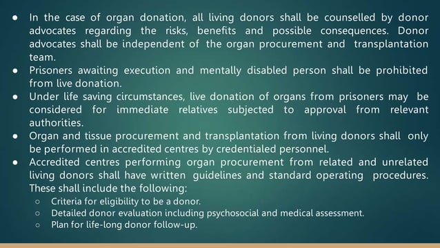 Forensic Organ transplantation B10G1B.pptx | Surgery | Medical Health