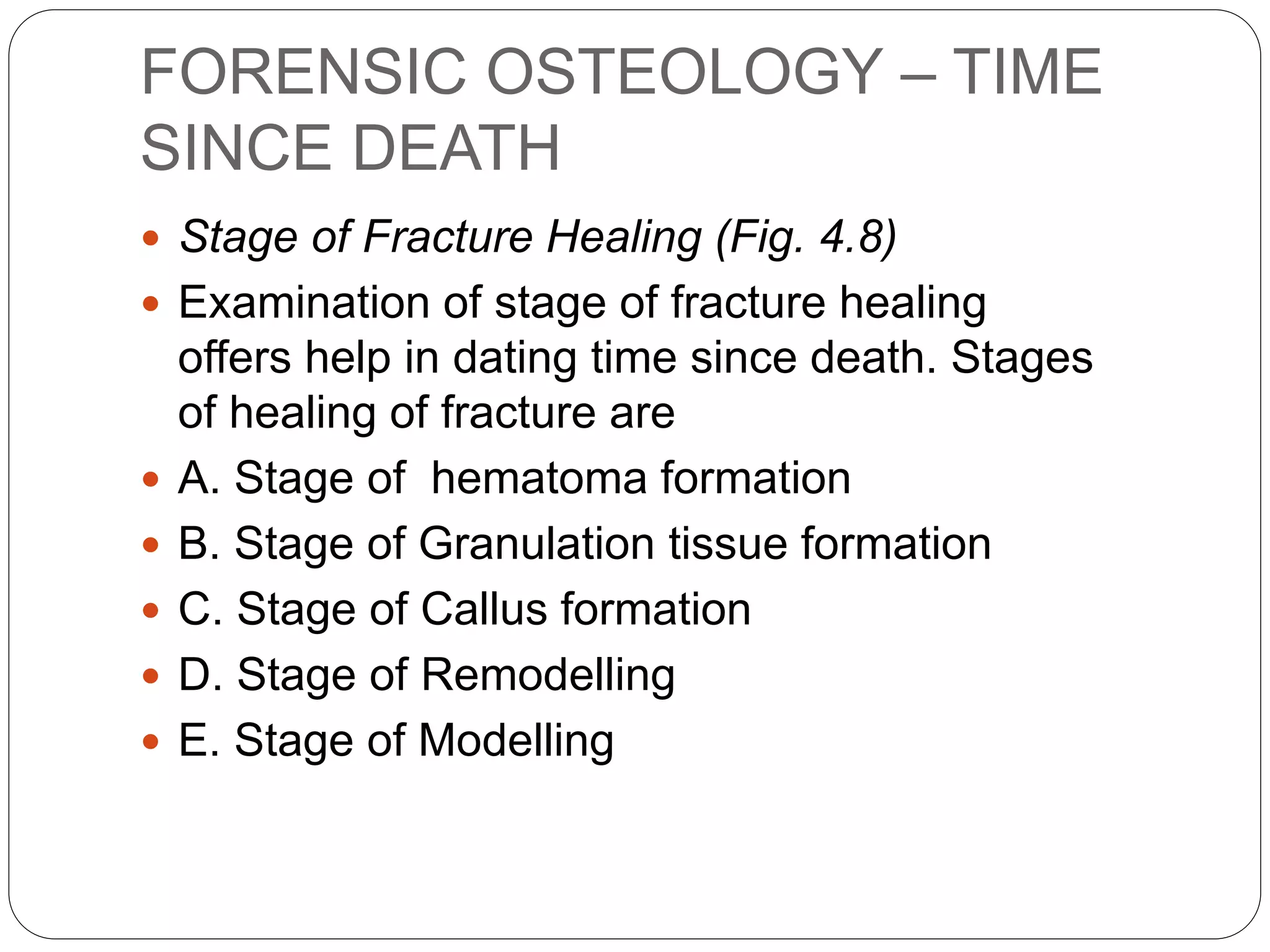 Forensic osteology | PPTX
