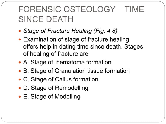 Forensic osteology | PPTX