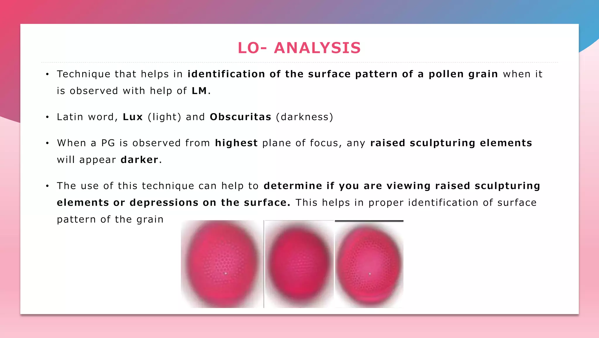 Forensic Palynology: Pollen Grains | PPTX