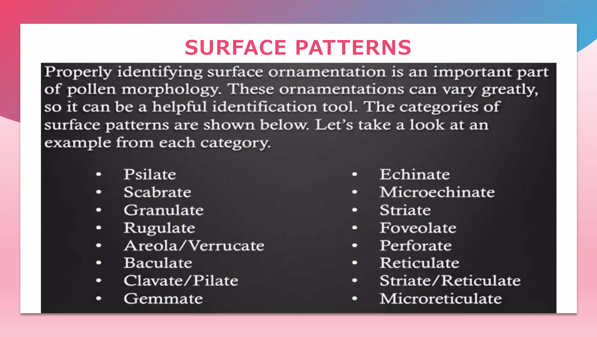 Forensic Palynology: Pollen Grains | PPTX