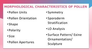 Forensic Palynology: Pollen Grains | PPTX | Beekeeping | Hobbies ...