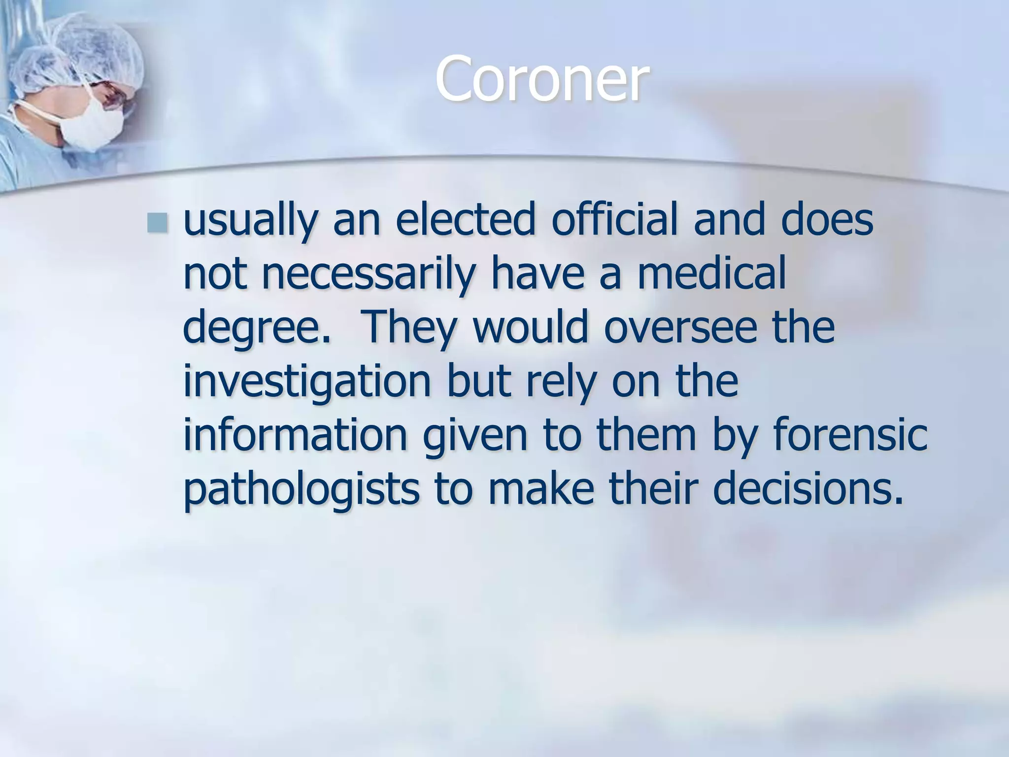 Forensic Pathology | PPTX