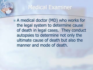 Forensic Pathology | PPTX