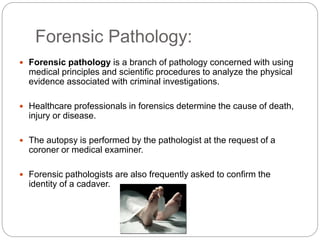 Forensic Pathology | PPTX