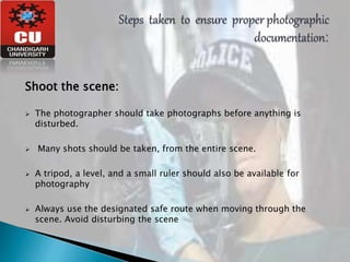 Forensic photography | PPTX