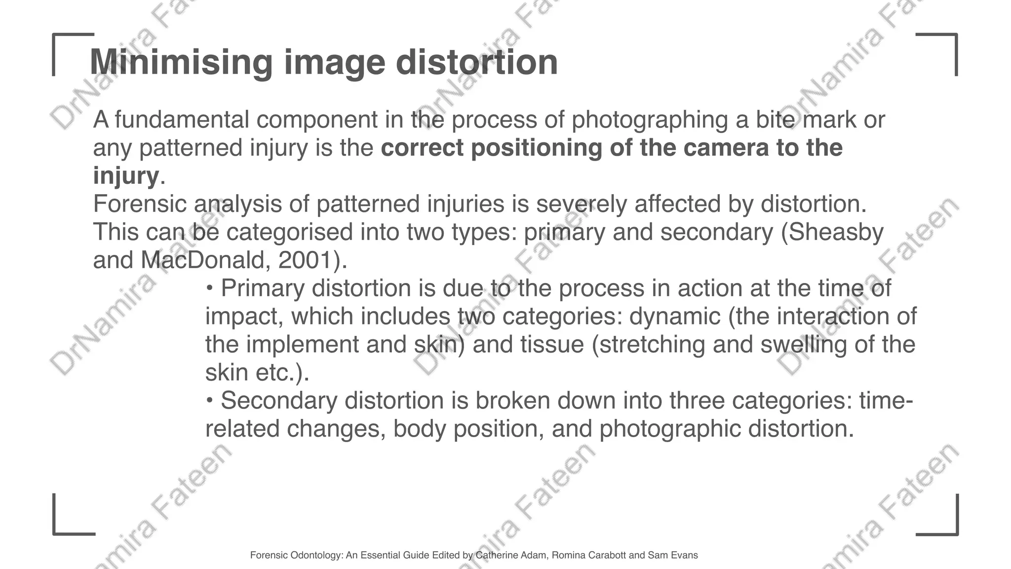 Forensic Photography - Forensic Odontology | PDF