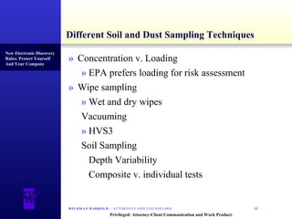 Application of Forensic Chemistry to Environmental and Toxic Tort ...