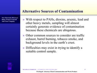 Application of Forensic Chemistry to Environmental and Toxic Tort ...