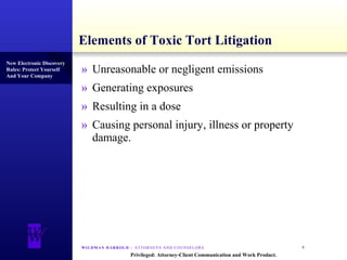 Application of Forensic Chemistry to Environmental and Toxic Tort ...