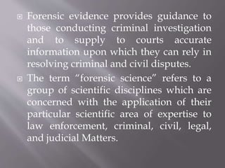 Forensic ppt | PPT