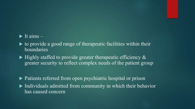 Forensic Psychiatry in Occupational Therapy | PPTX