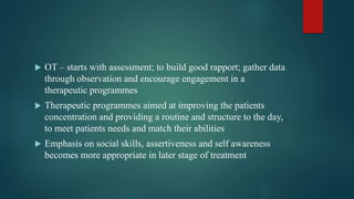 Forensic Psychiatry in Occupational Therapy | PPTX