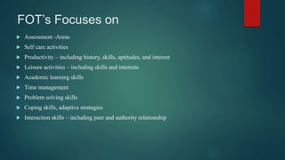 Forensic Psychiatry in Occupational Therapy | PPTX