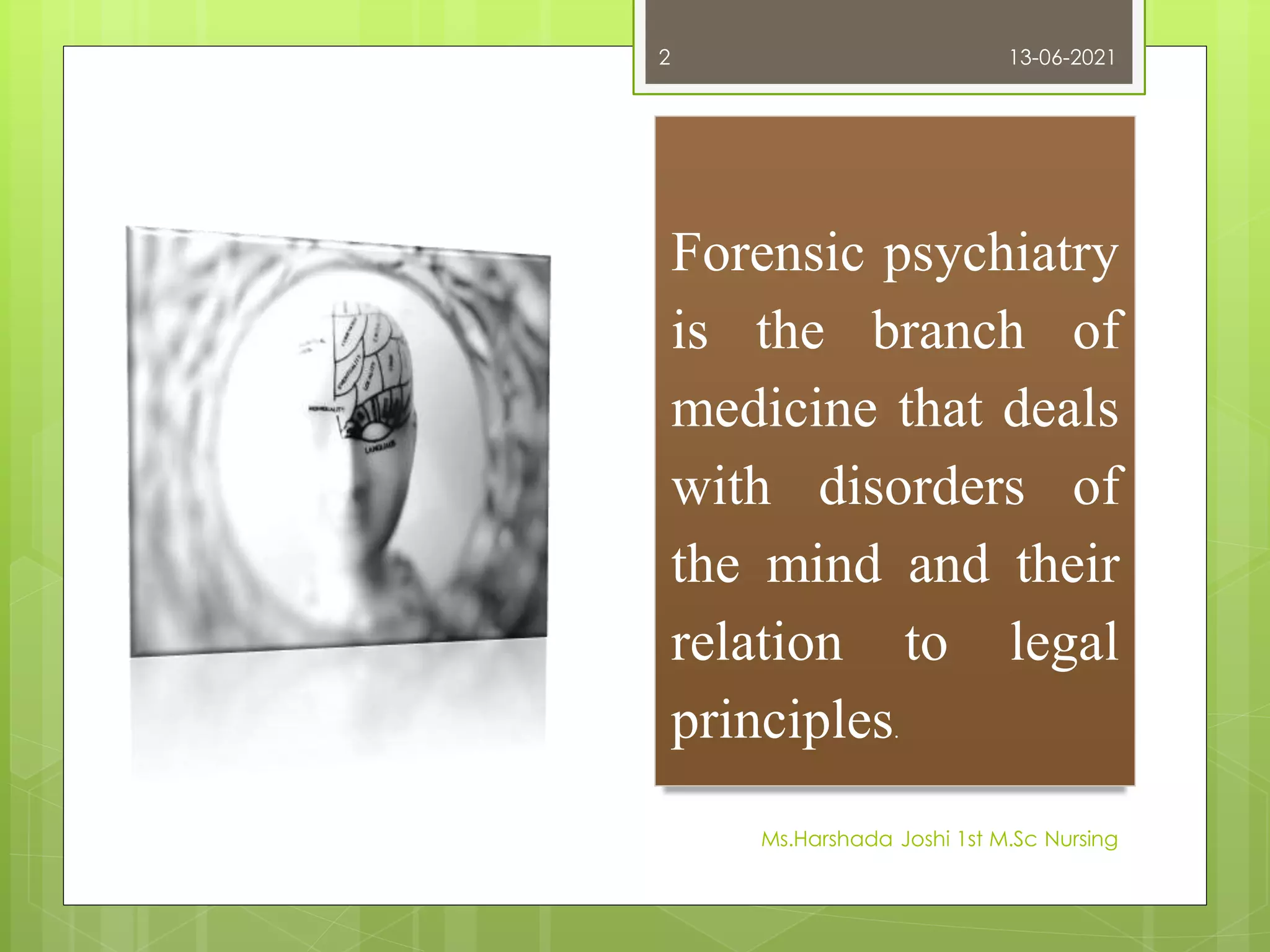 Forensic psychiatric | PDF