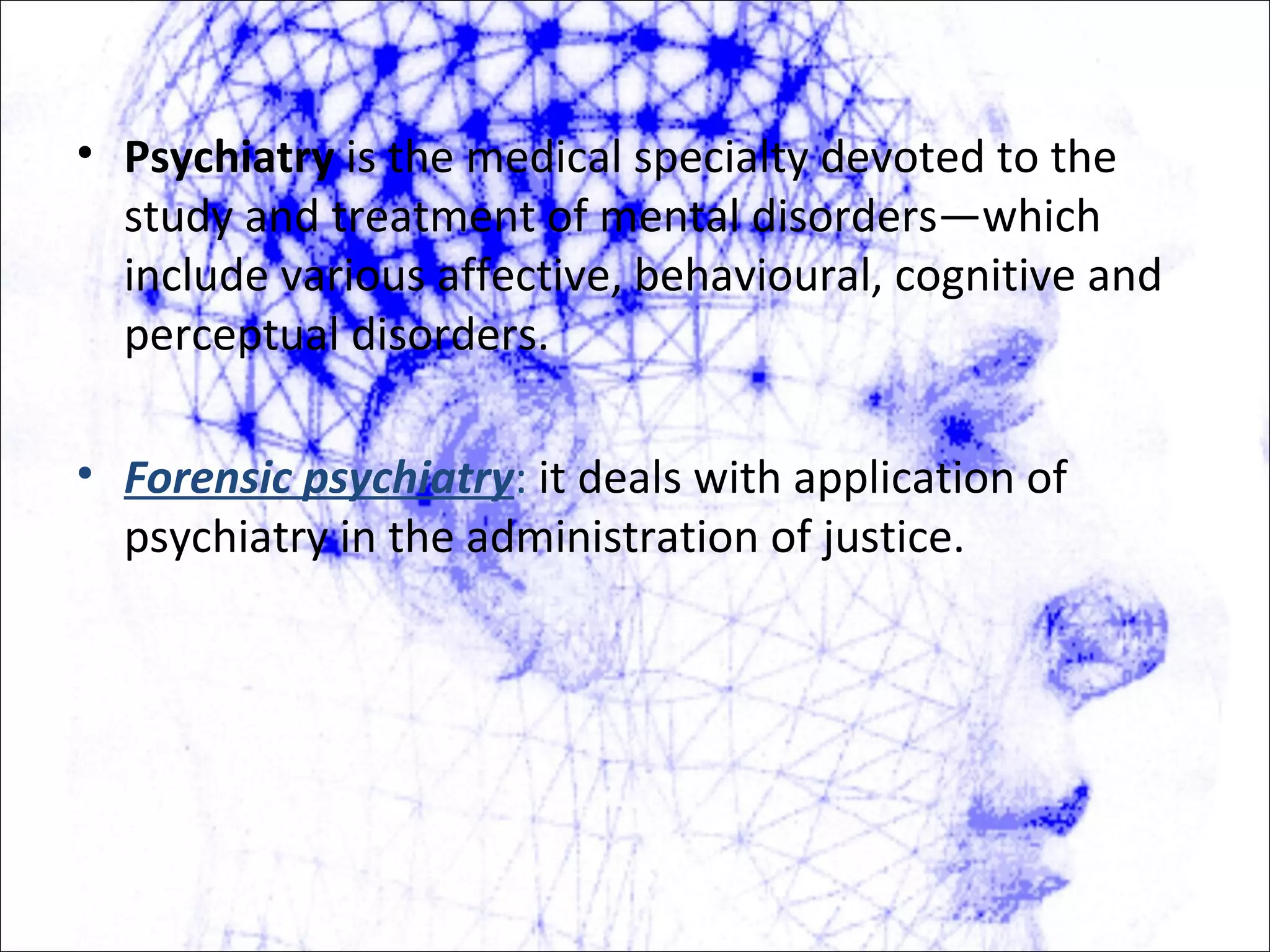 Forensic Psychiatry. | PPT
