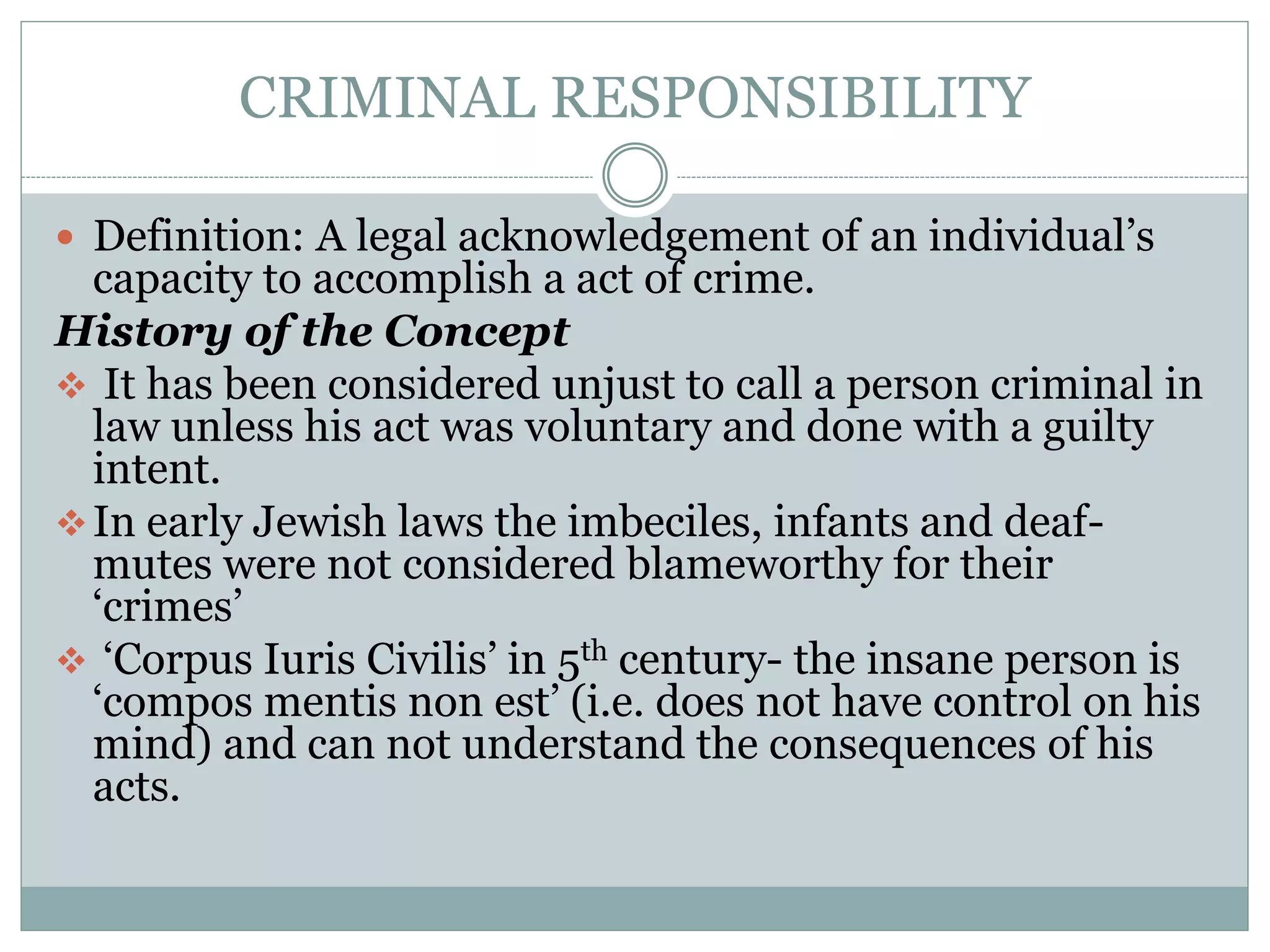 Forensic psychiatry concept & implications | PPTX