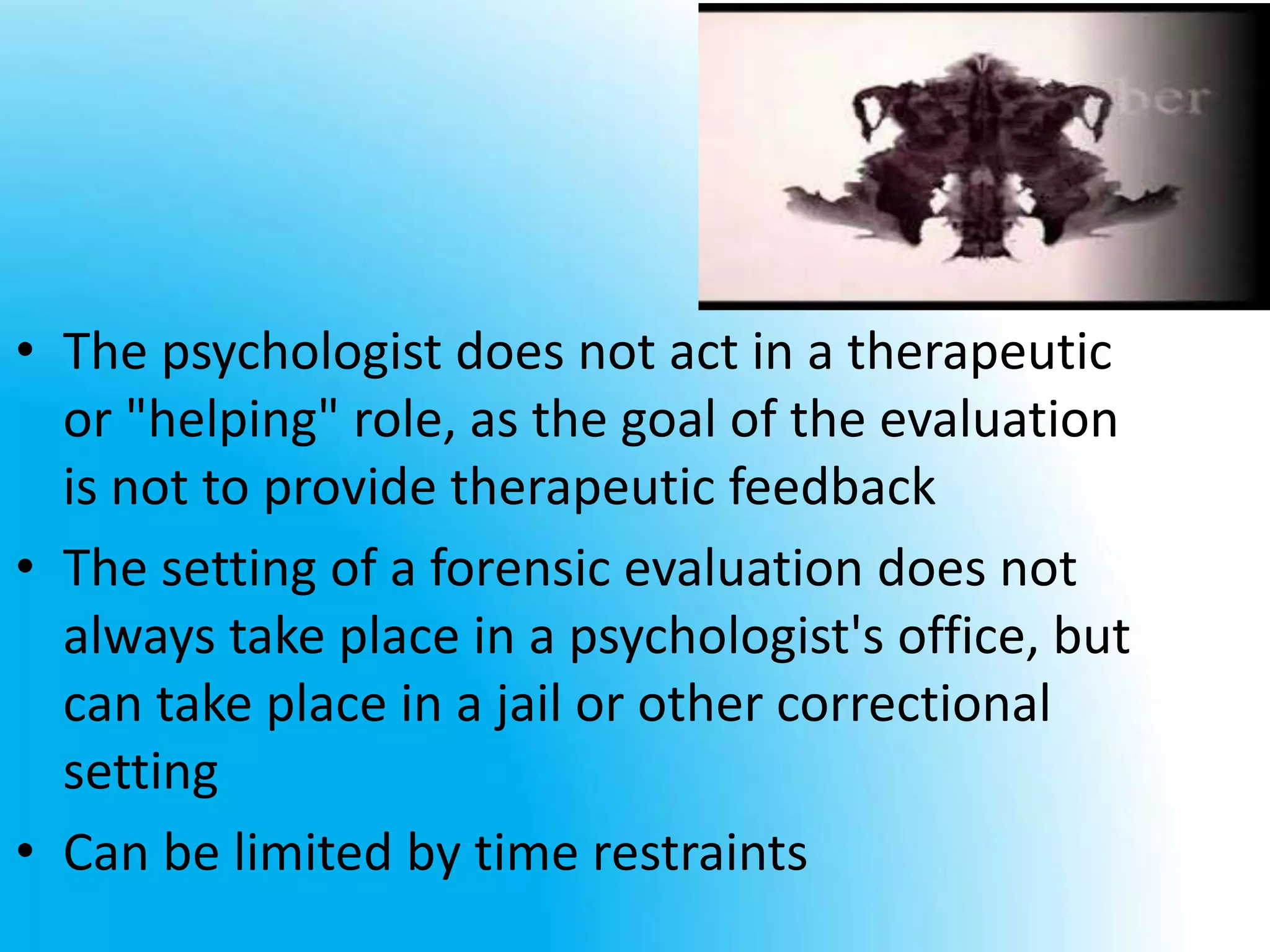 Introduction to Forensic psychology | PPT