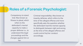 Forensic psychology | PPTX