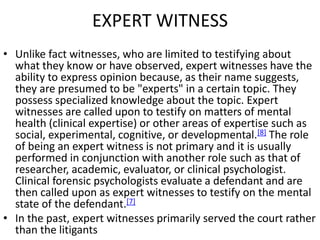 forensic psychology introduction | PPT