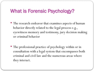 Brief Introduction to forensic psychology.pptx