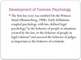 Brief Introduction to forensic psychology.pptx