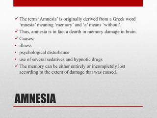 Forensic psychology- psychological disorders | PPTX