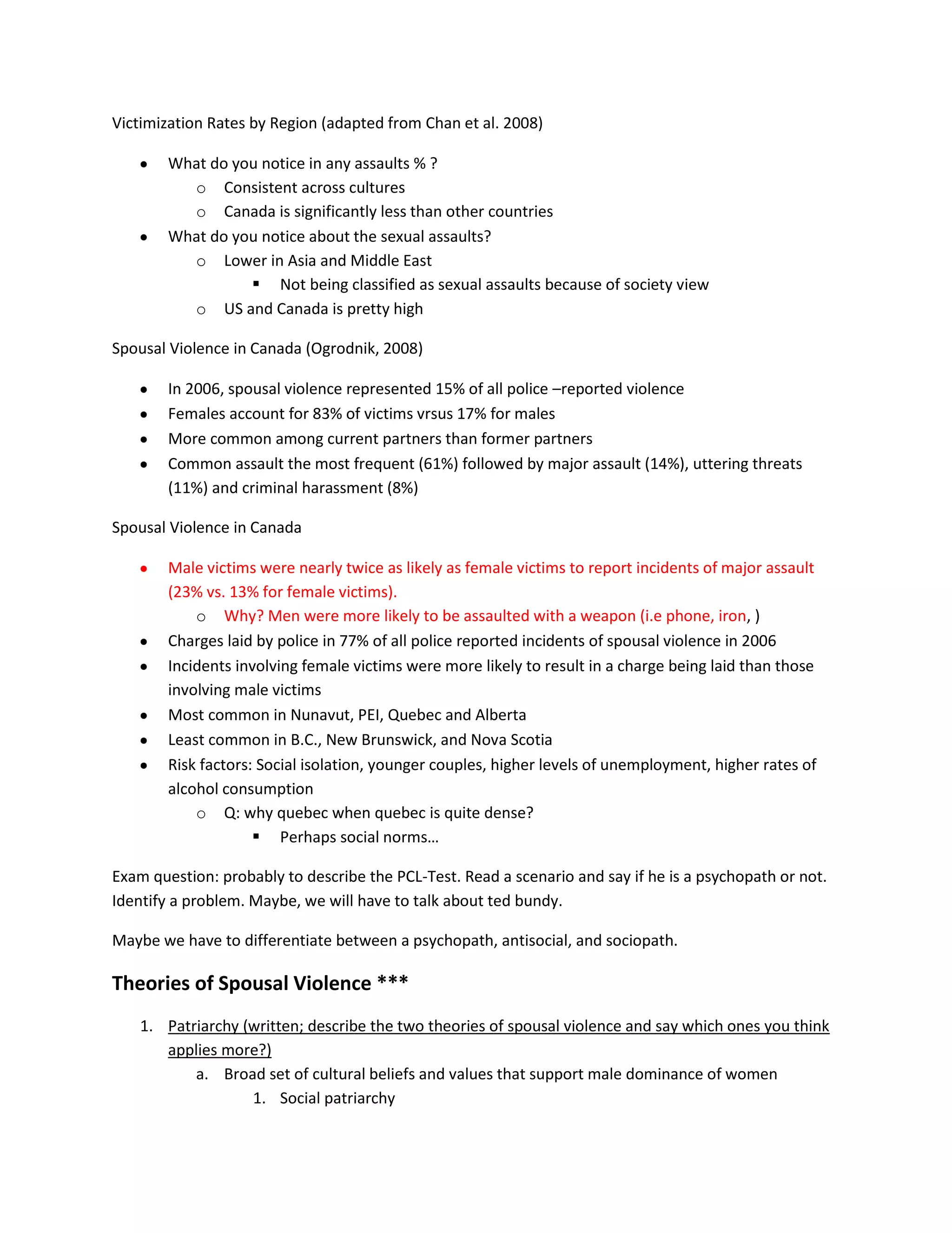 Tai's Forensic Psychology Notes | DOCX