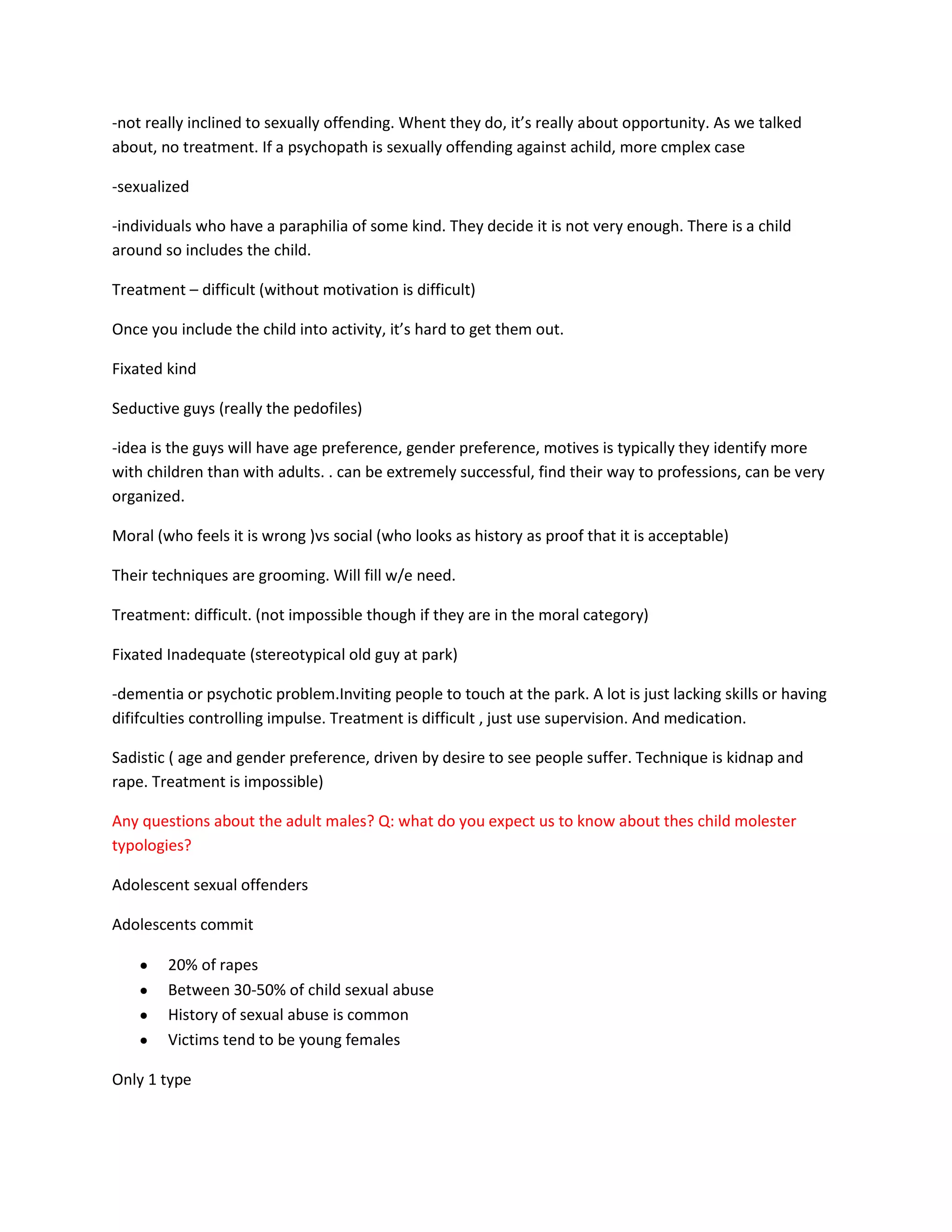 Tai's Forensic Psychology Notes | DOCX