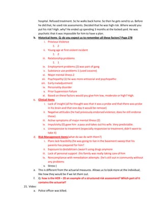 Tai's Forensic Psychology Notes | DOCX