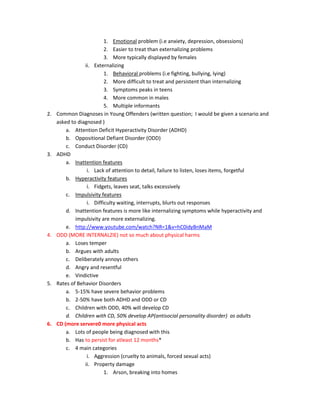 Tai's Forensic Psychology Notes | DOCX