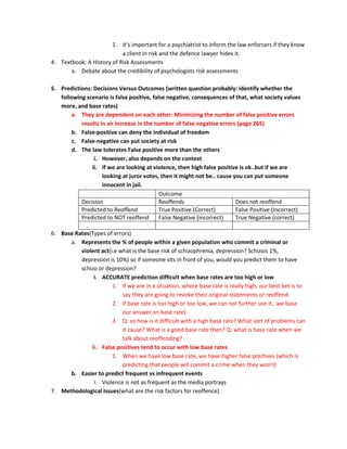 Tai's Forensic Psychology Notes | DOCX