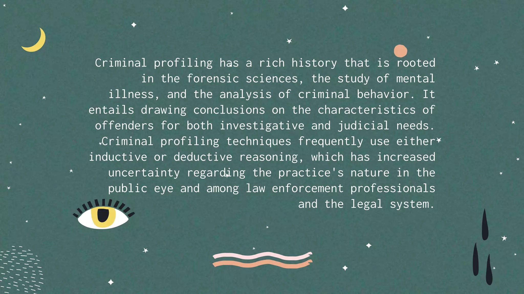 CRIMINAL PROFILING | PPTX