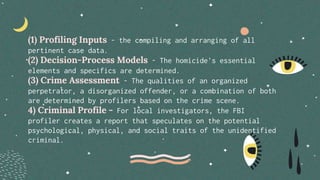 CRIMINAL PROFILING | PPTX