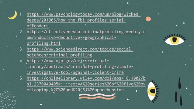 CRIMINAL PROFILING | PPTX