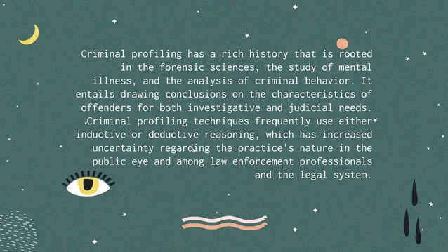 CRIMINAL PROFILING | PPTX
