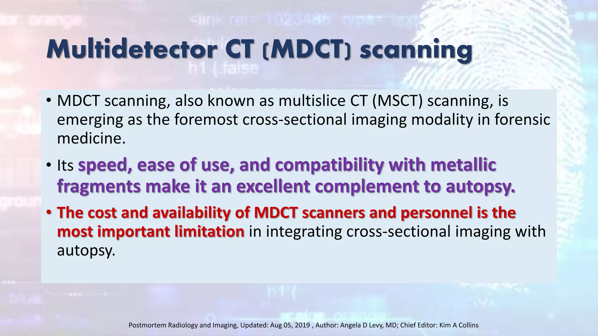 Forensic Radiology | PPTX